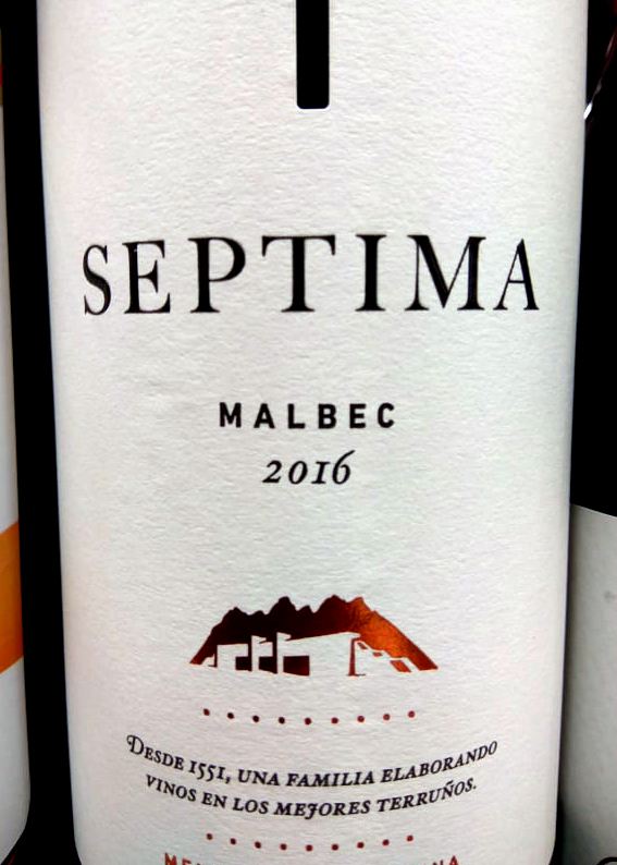 Cata del vino Séptima Malbec 2016, vino de Argentina – Sobrelias